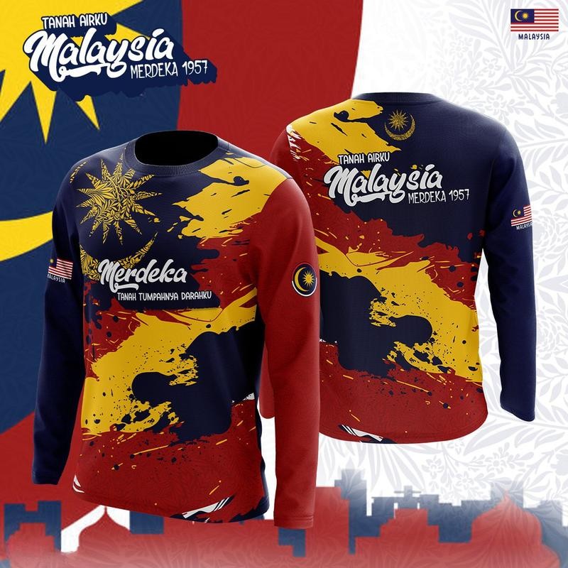 Jersey Merdeka Limited Edition Malaysia Jersey 1957 Independent, T ...