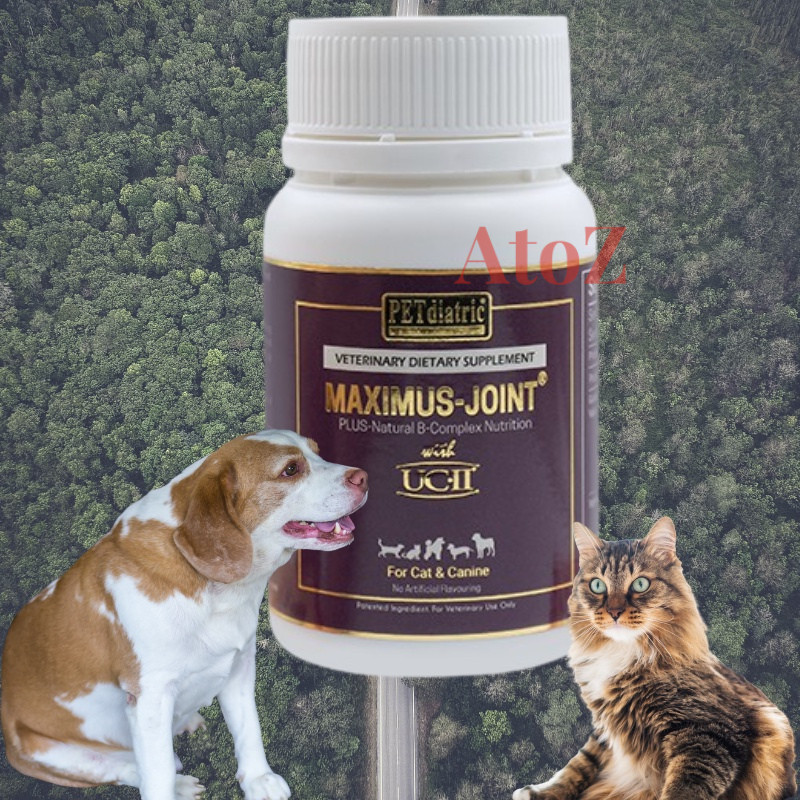 PETdiatric Maximus Joint UCII B Complex 20mg 20kg 250mg 60 Tablets ...