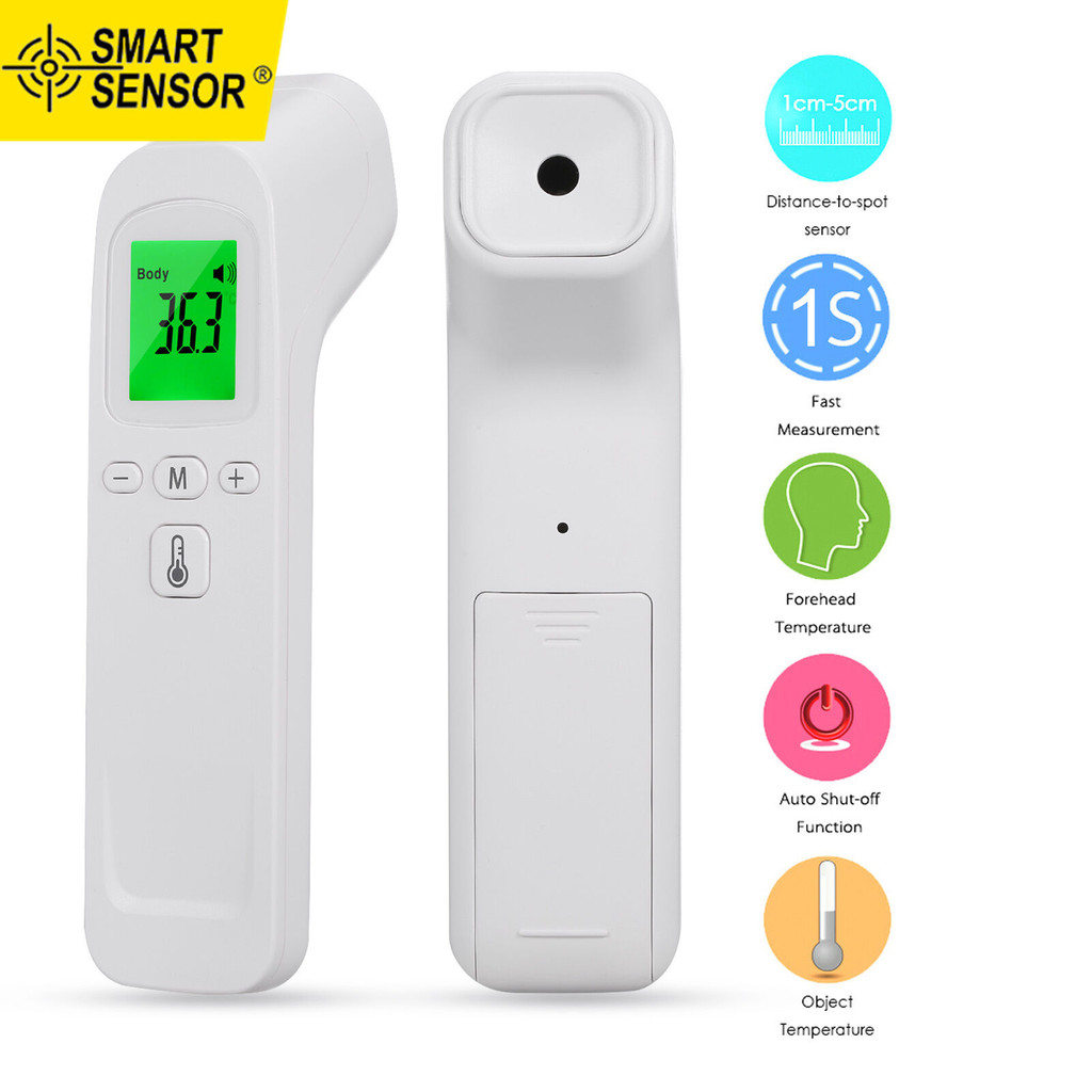 SMART SENSOR Infrared Forehead The-rmometer Digital The-rmometer Non ...