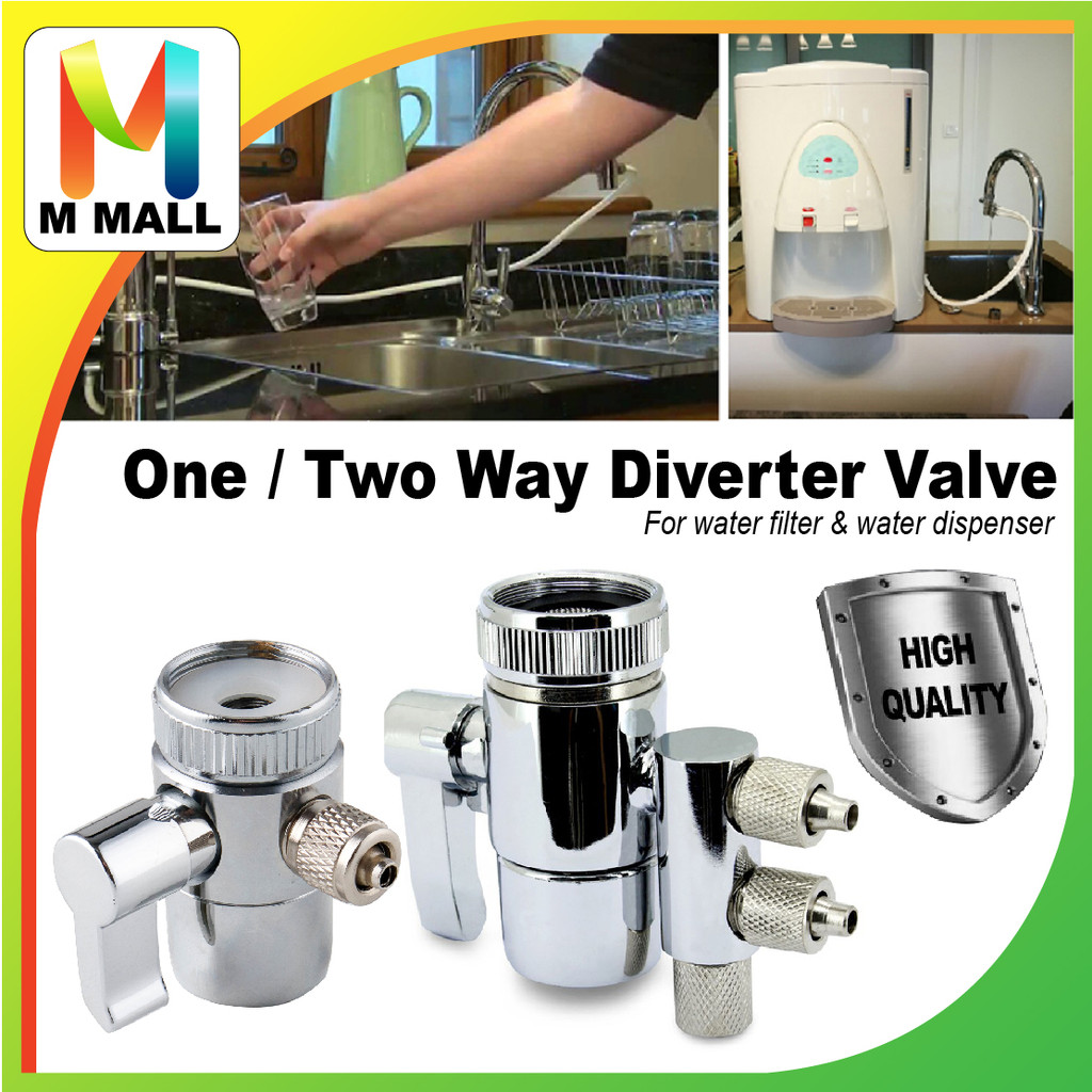 One Way / Two Way Diverter Valve For Water Filter Water Dispenser ...