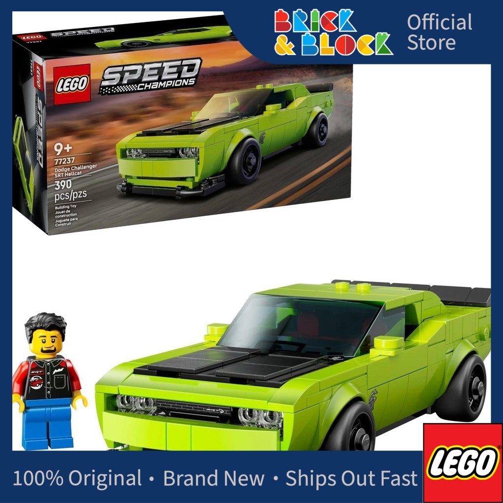 LEGO 77237 Dodge Challenger SRT Hellcat Sports Car | LEGO Speed ...