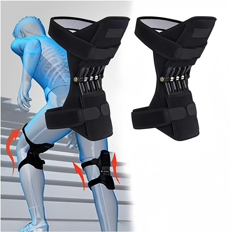 1Pc Knee Booster Support Spring Power Knee Stabilizer Pad Protection ...