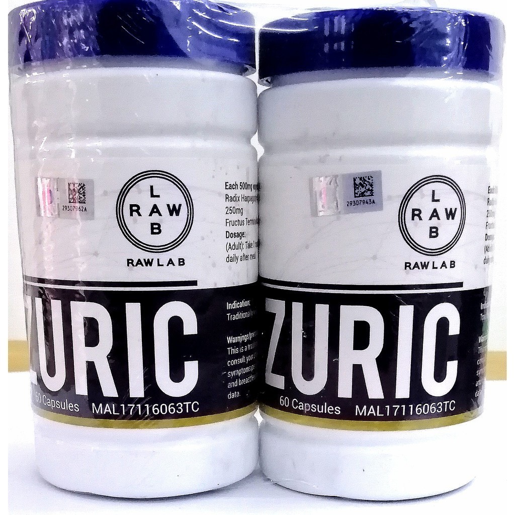 ZURIC TWIN PACK RAW LAB [2 X 60 CAPSULE][TERMINALIA BELLERICA] | Shopee Malaysia