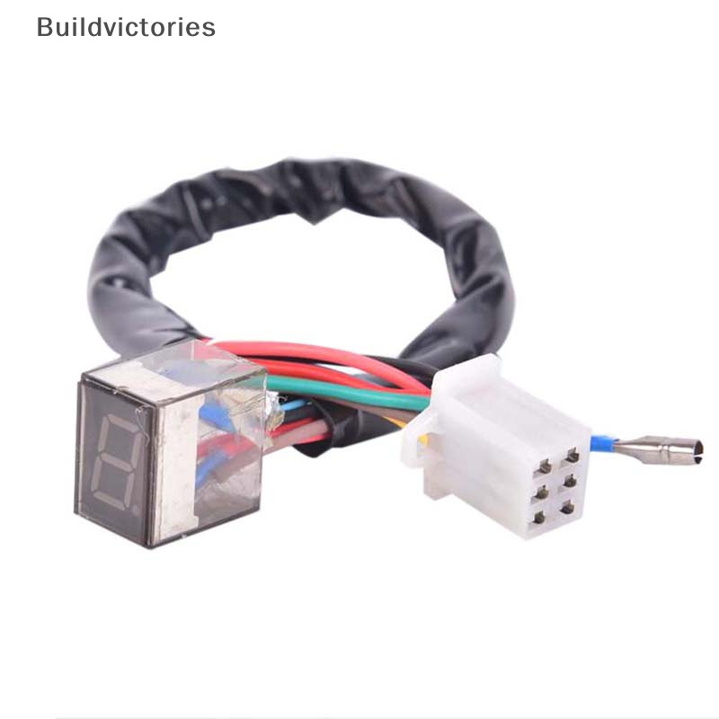 BDVS LED Universal Digital Gear Indicator Motorcycle Display Shift ...