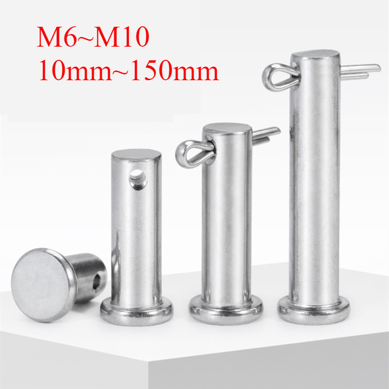 [YSL] Gb882 Flat Head with Hole Cylindrical Pin M6/M8/M10 SUS Fixed Pin ...