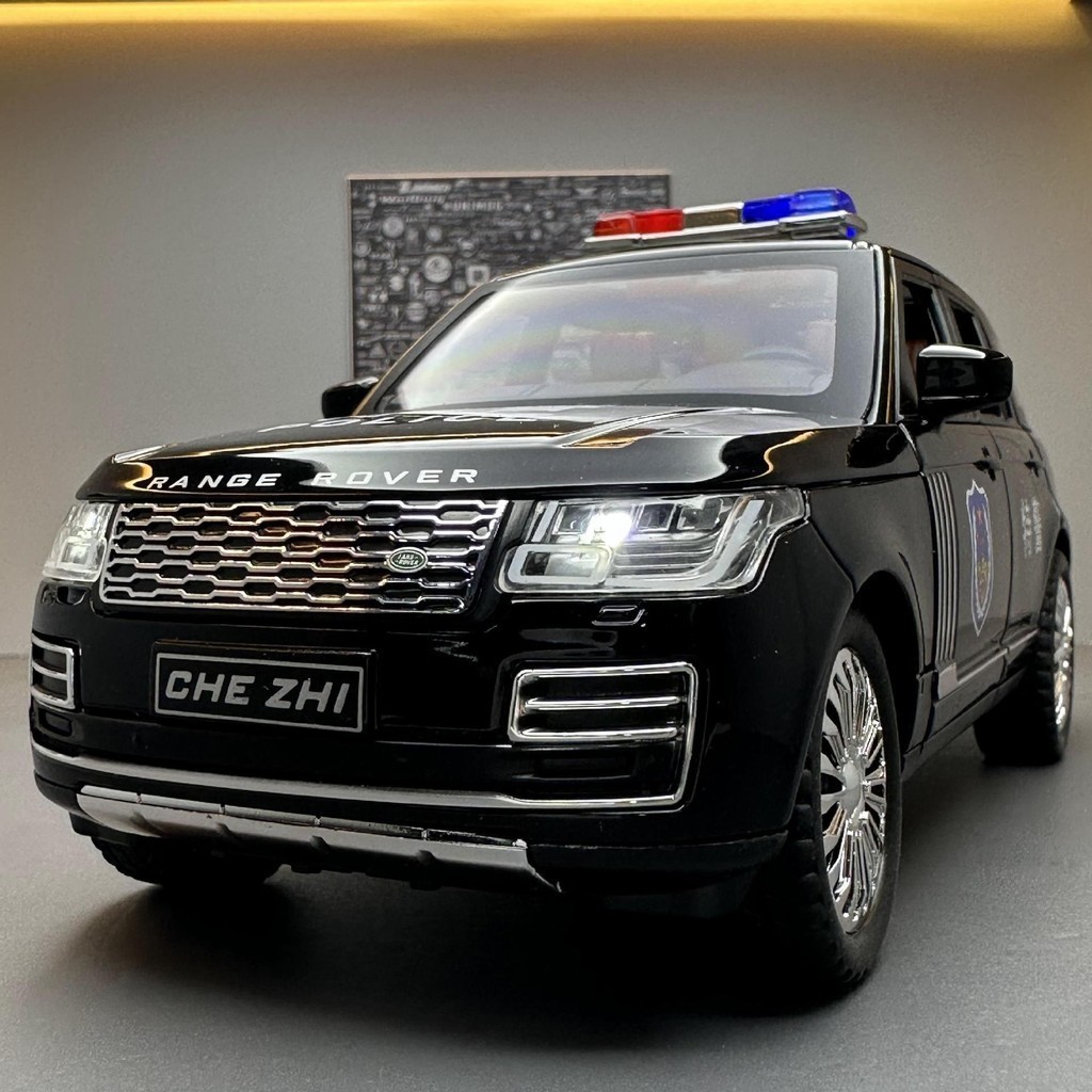 Model kereta aloi 1:24 Range Rover kereta gunung dengan suara dan ...