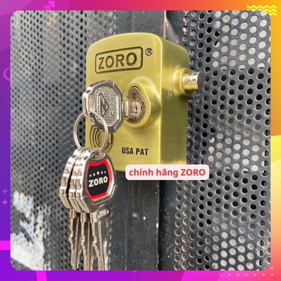 Zoro anti-theft alarm lock with copper gold key - comprehensive anti ...