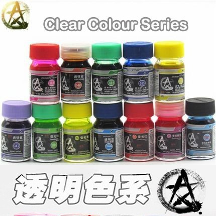 Sunin7 Lacquer Clear Colour Series Gundam Model Paint 15ML Lacquer ...
