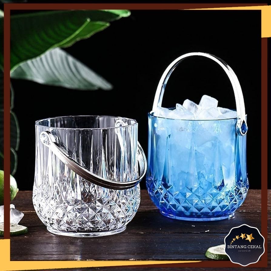 BC Plastic Manufacturer Spot Portable Ice Bucket Small Crystal Ice ...