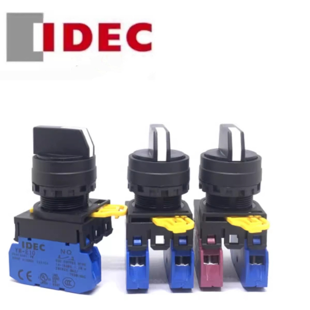 Idec YW1S-3E20-3E11-3E10-3E02-3E21-3E01-3E12-3E22-3E30 Rotating Button Switch 3 Speed Normally ...