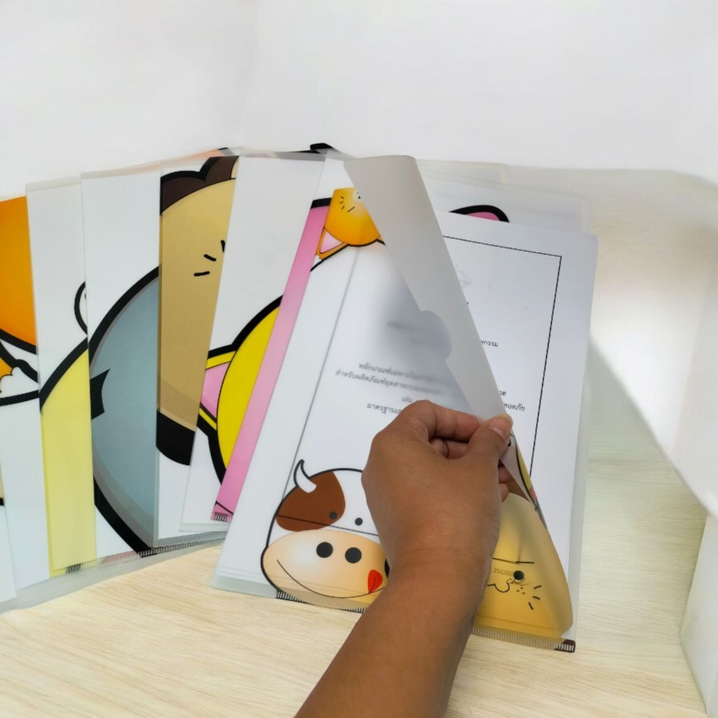 Butterfly File Folder Set (8 Pcs Per Set) Document Holder Pp Plastic A4 ...