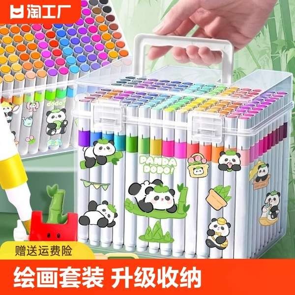 colour pencil color pencil Pen penanda akrilik panda untuk pelajar ...