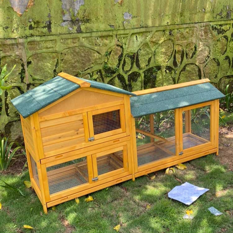 Extra Large Rabbit Cage Luxury Double-Layer Drawer Rabbit Nest Pet Cage ...