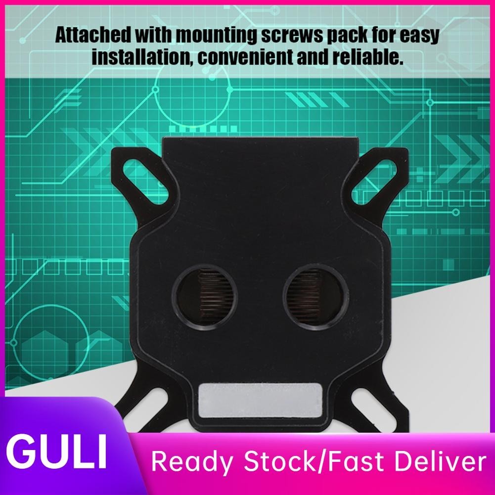 Guli Water Cooling Block VGA-HSD Copper Computer GPU Radiator Heatsink ...