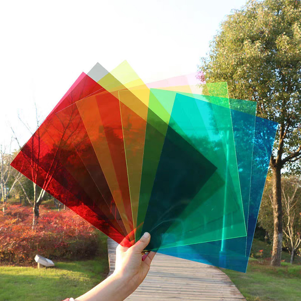 Clear PVC Film Translucent Hard Sheet Light Filter Gel Transparent ...