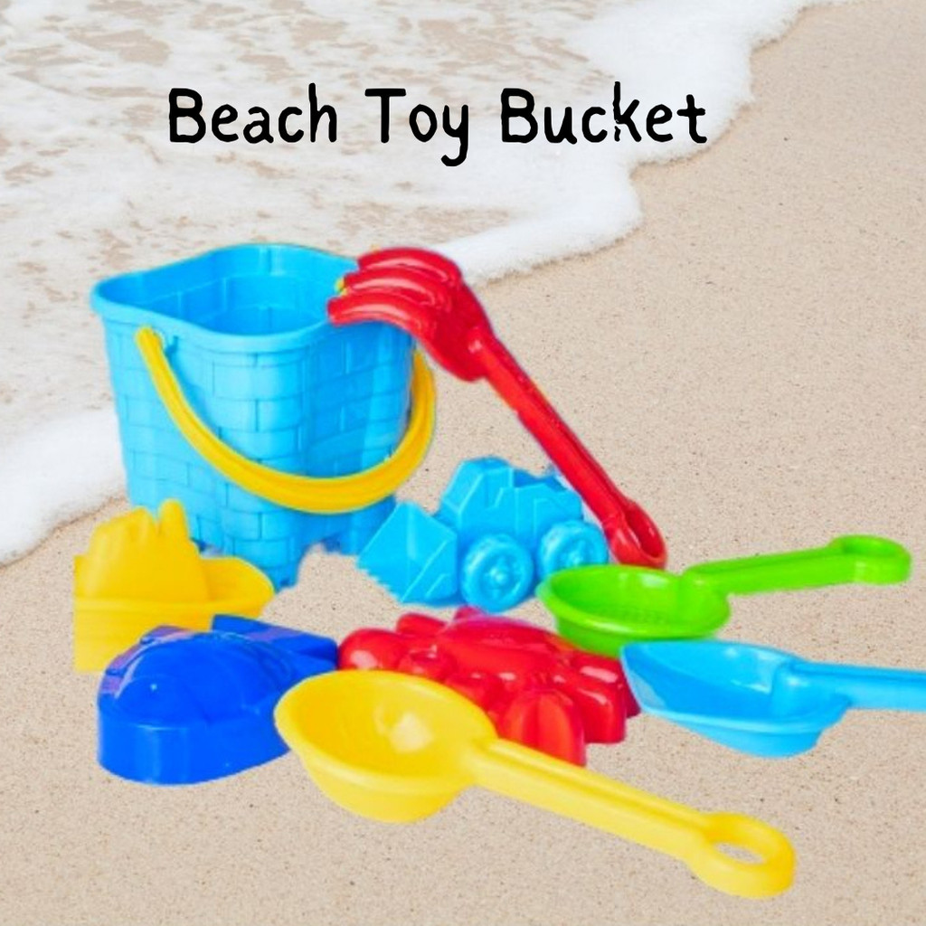 Kid Beach Sand Toys Play Set Sand Castle Building Kids Outdoor Toy ...