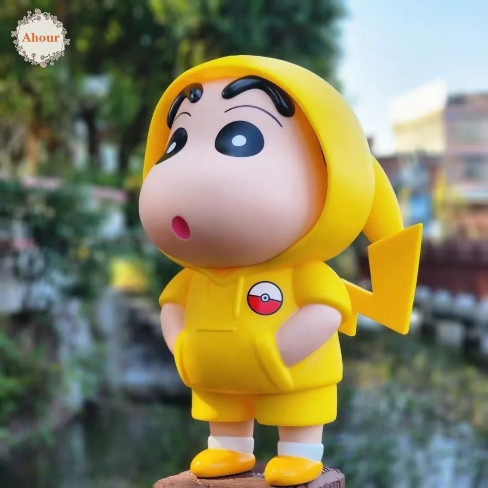 AHOUR Crayon Shin-Chan Figure, Shinnosuke Nohara Pikachu Crayon Shin ...
