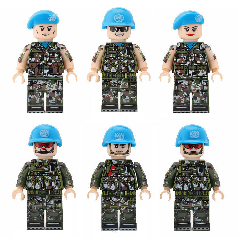 Children's Educational Toys Compatible Lego Force Soldiers Military ...