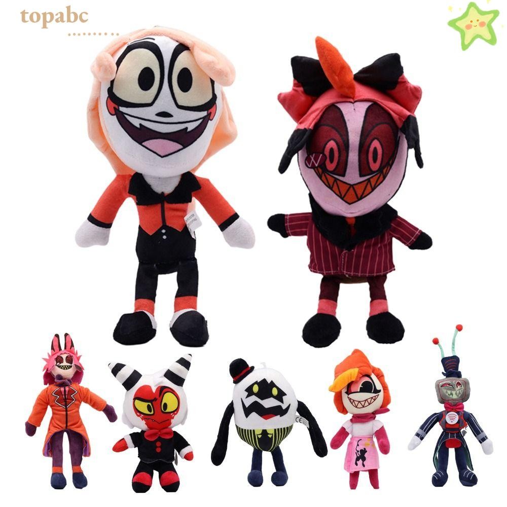 TOPABC Haz-bin Hotel Plush Doll, Stuffed Plush Egg Boiz Alastor ...