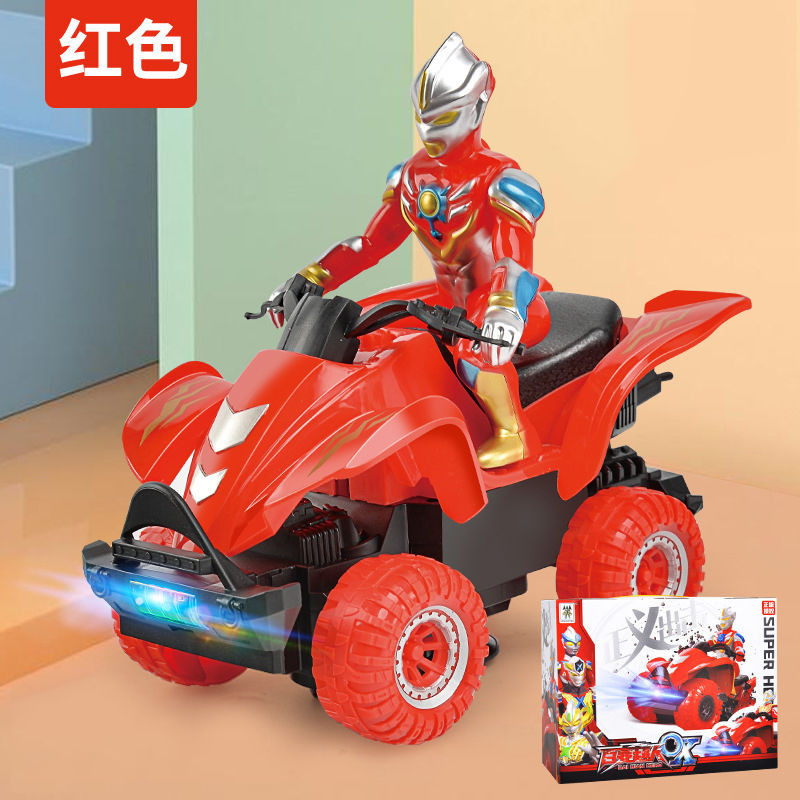 Ultraman Stunt Motorcycle Four-Wheel Off-Road Electric Universal ...
