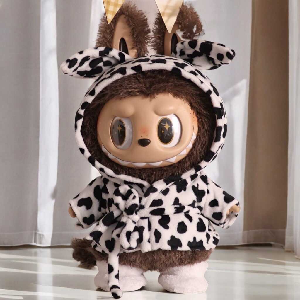 58cm labubu/zimomo Baby Clothes Cute Cow Suit | Shopee Malaysia