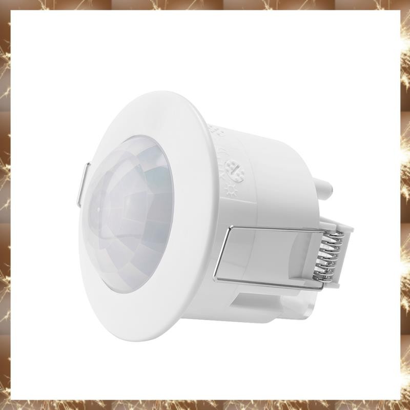 (Z S R J)110V-220V 360° Infrared Recessed PIR Ceiling Motion Sensor ...