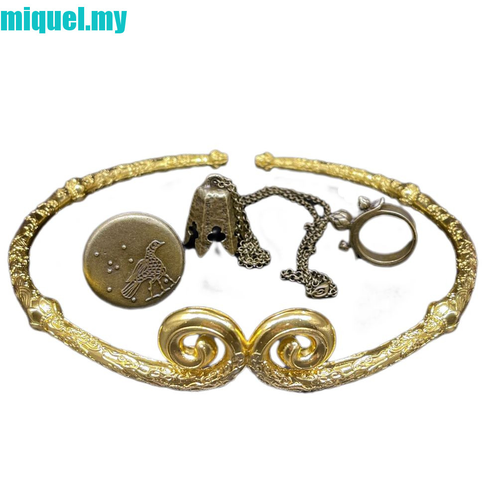 MIQUEL Wukong Mythical Ornament, Journey To The West Gold Hoop Black ...