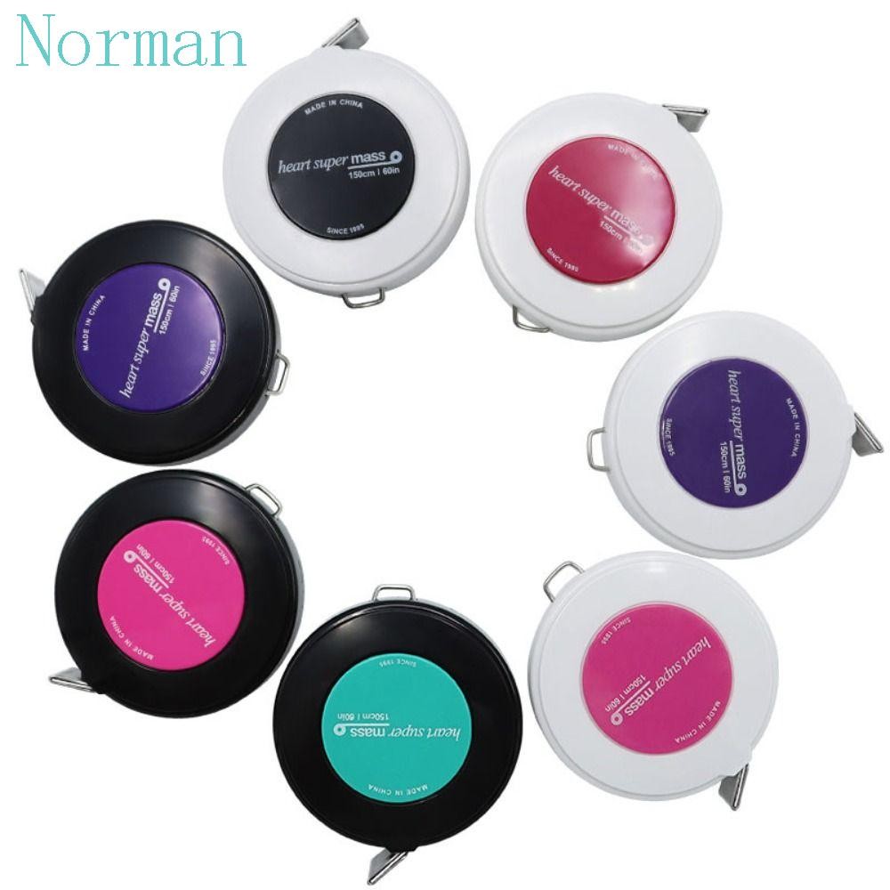 NORMAN Keychain Tape Measur, Centimeter Inch Double Scale Soft Cloth ...