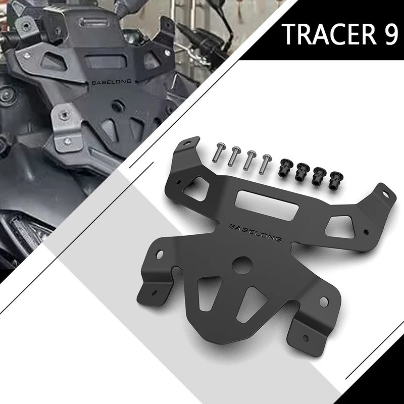 Motorcycle 30mm Riser Windshield Bracket & Airflow Deflector Rise ...