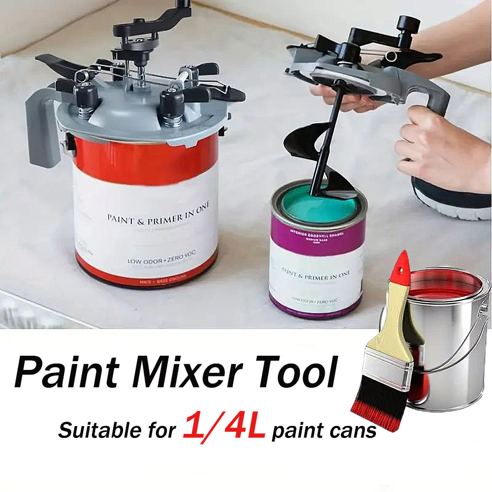 Paint Mixing Tool 1L/4L Sealed Mixing Cover For Car Water-based Oil ...