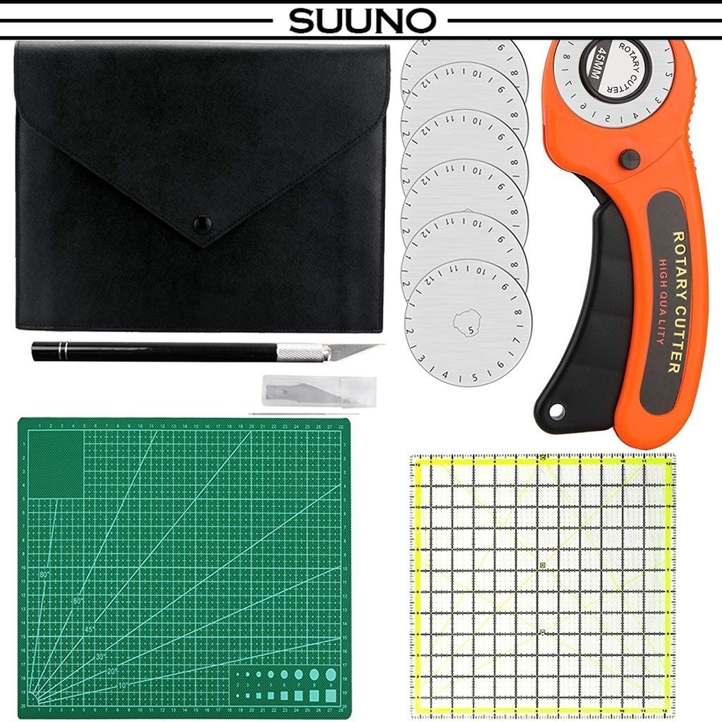 45MM Roller Wheel SET Round Cutter Cloth Cutting Tool Circular Cutting ...