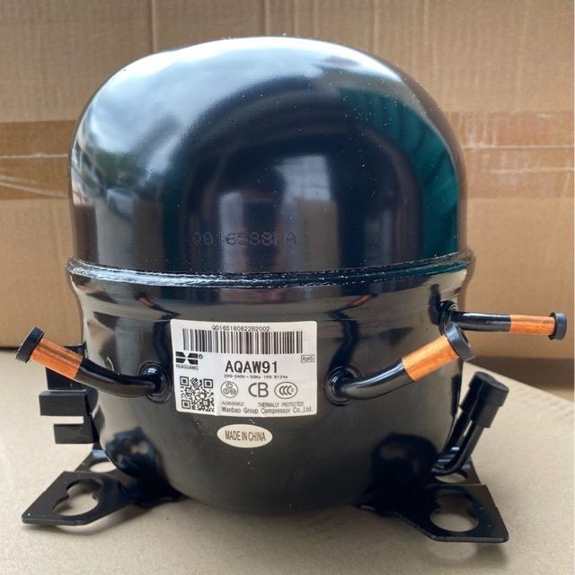 Refrigerator Compressor Wanbao AQAW91 R134 Gas Compressor 1/4hp (220W ...