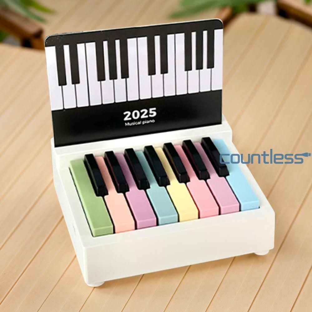 Taylor Piano Calendar 2025 15 Keys Piano Calendar Playable Mini Piano ...