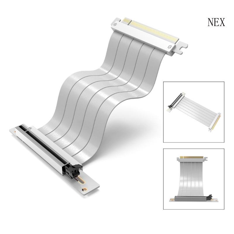 NEX Graphics Card Extension Cable PCI Express Riser Shielded Extender ...