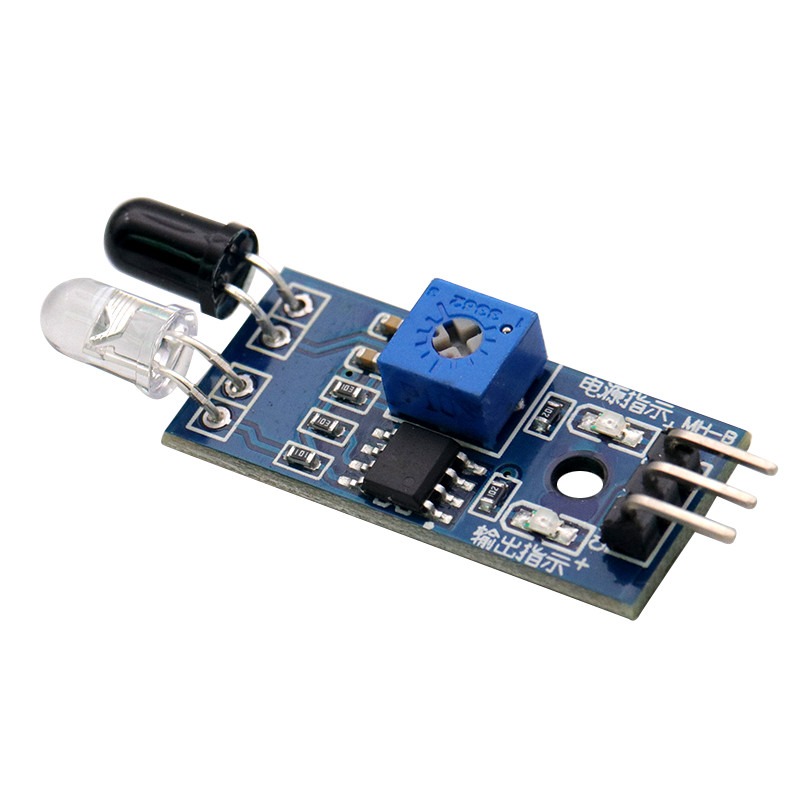 Smart Car Obstacle Avoidance Sensor Module Infrared Tube Module Photoelectric Reflection Sensor