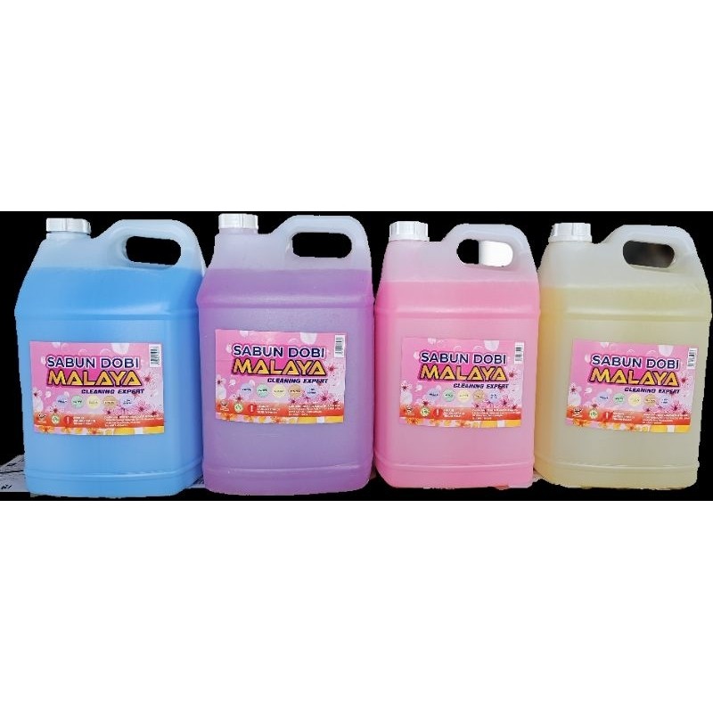 liquid detergen laundry Sabun dobi malaya 10liter@10kg/pencuci baju ...