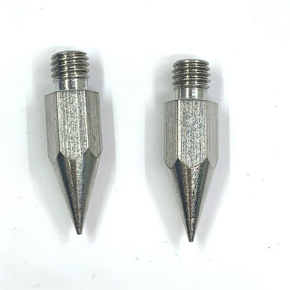 {DRHT 0823} Stainless steel M9.8mm Prisms pole replacement point fit ...