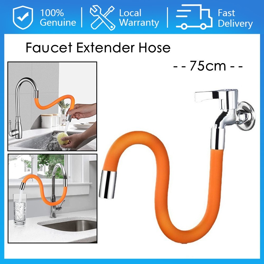 Faucet Extension Hose Extender Pipe Faucet Extender Pipe Tube Water tap ...