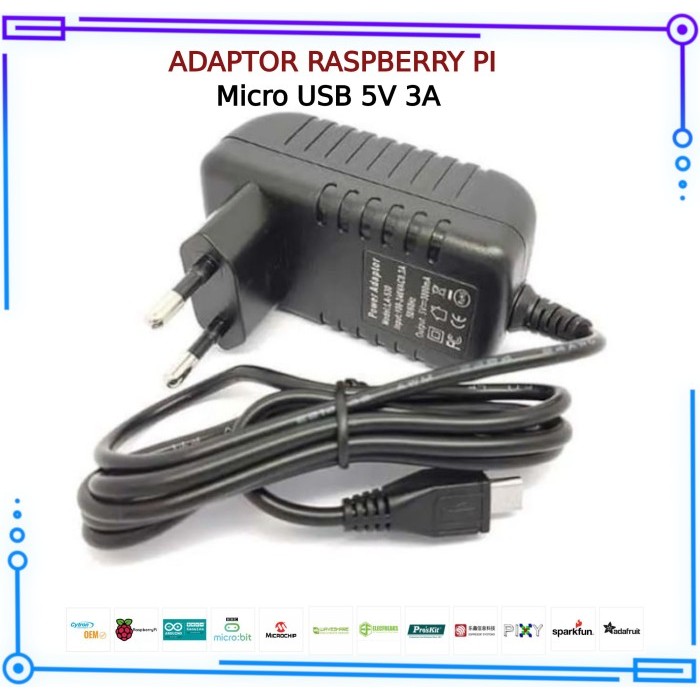 Or99 5V Micro USB Adapter For Raspberry Pi 3 / Pi Zero | Shopee Malaysia