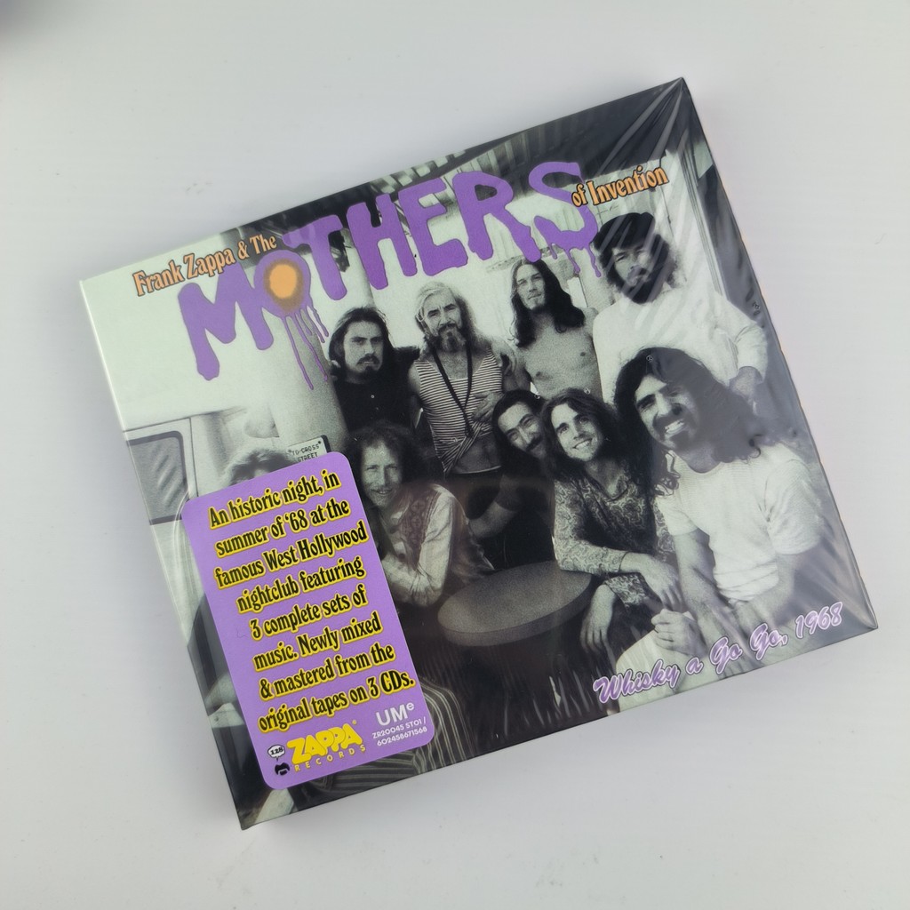 J568 Frank Zappa & The Mothers Of Invention Whisky A Go Go 1968 3CD Album 2024 Rock A1221 ...