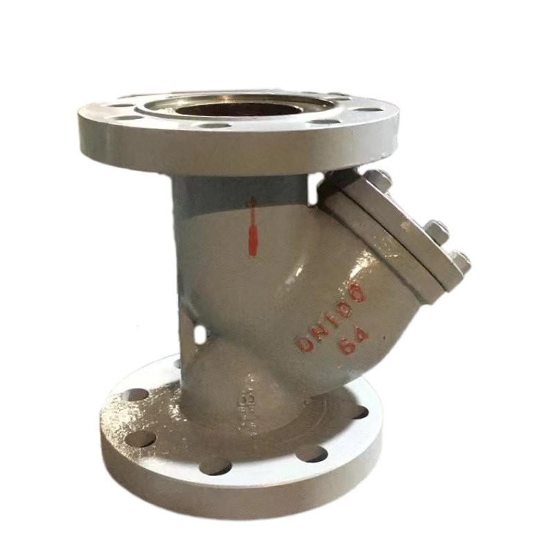 GL41H-16C standard kebangsaan keluli tuang y-type flange filter minyak rawatan air menghilangkan ...
