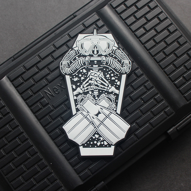 【Customized】NY CLEARED.HOT Frogman PVC Velcro Warlock Badge3D Velcro ...