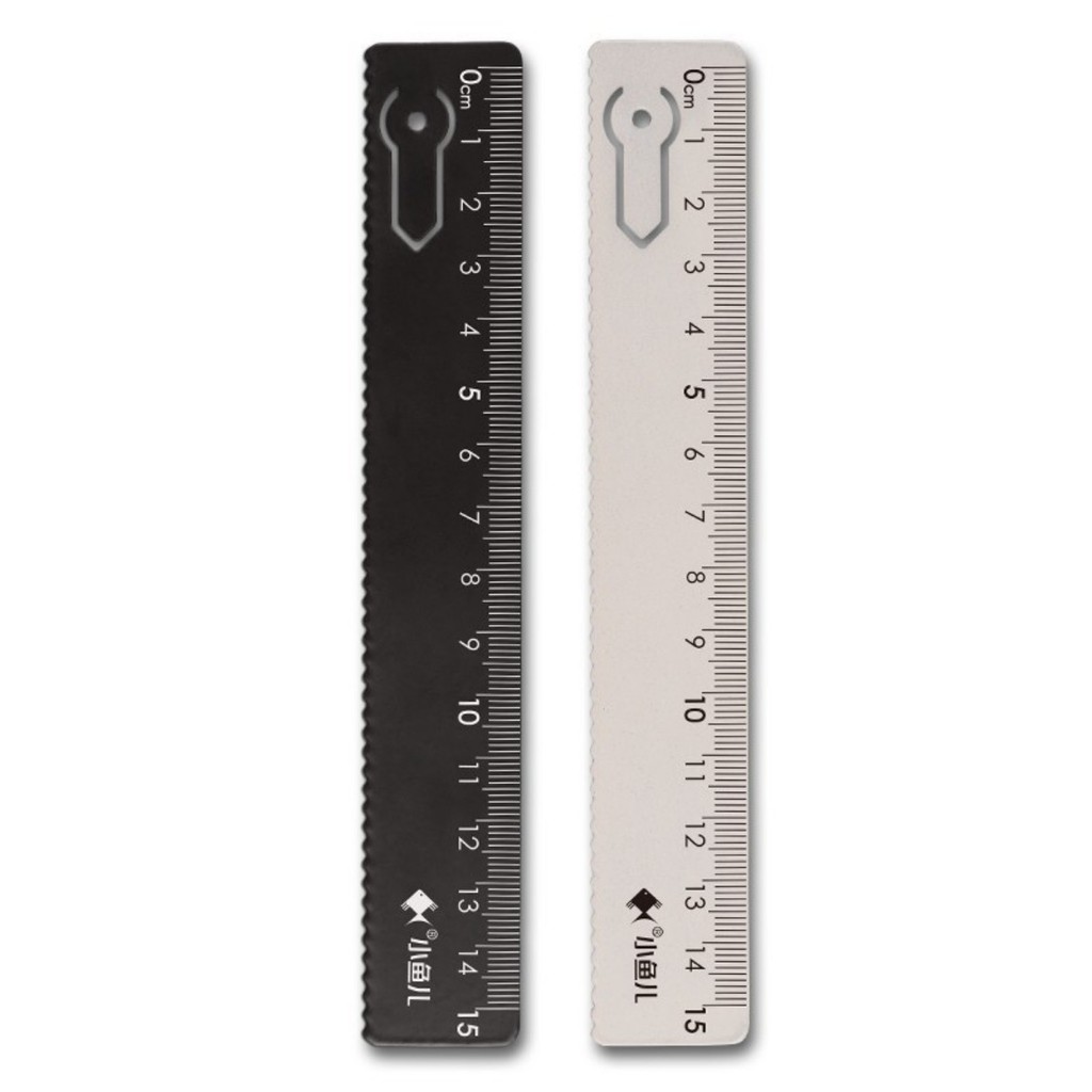 Student Dedicated Ruler Aluminum Alloy Drawing Measurement Wave Ruler ...