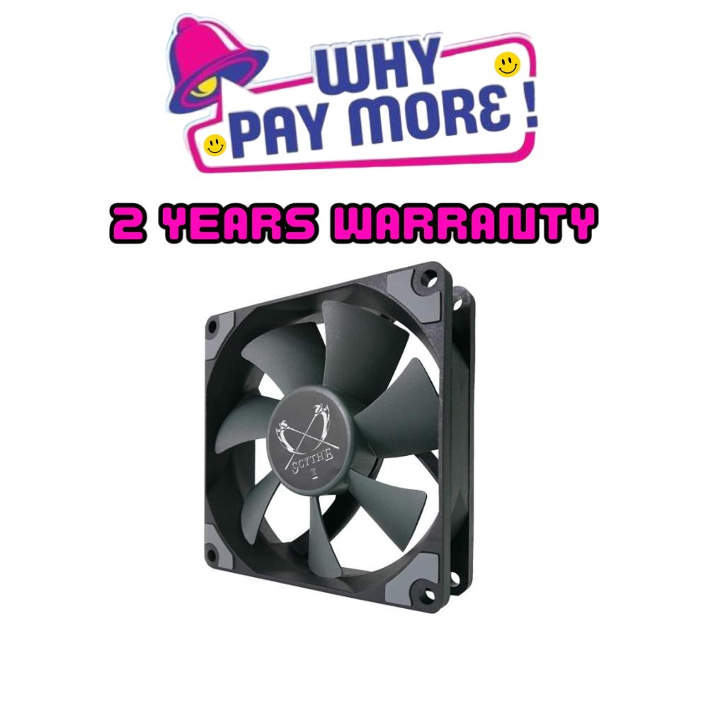 SCYTHE KAZE FLEX 92 CASE FAN | 92MM | PWM | Shopee Malaysia