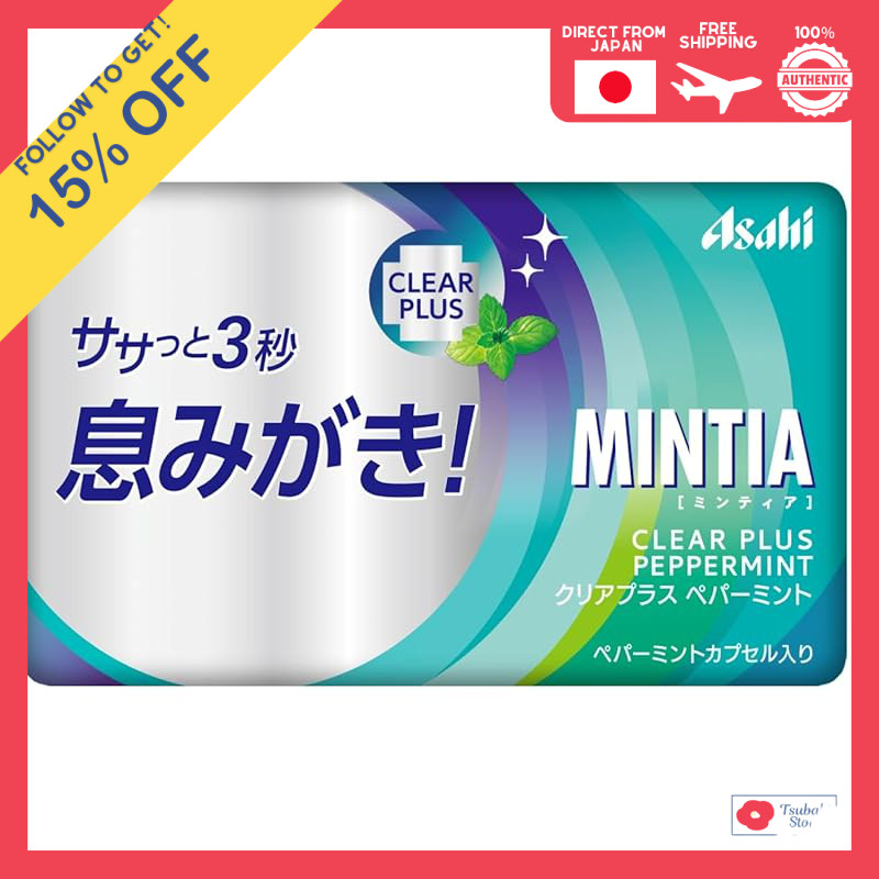 Asahi Group Foods Mintia Clear Plus Peppermint 50 tablets x 10 packs | Shopee Malaysia
