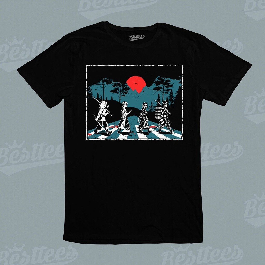 Japanese Demon Slayer Beetles Abbey Road Nezuko Zenitsu Inosuke Tanjiro ...