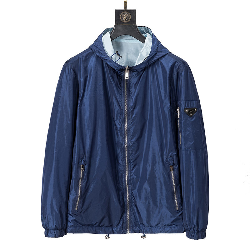Prada9110 Jacket European Goods Street Wear Hooded Jacket Men Trendy ...
