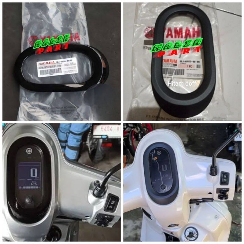 Bej-h3559-00- ORIGINAL YAMAHA FAZZIO SPEEDOMETER METER COVER | Shopee ...