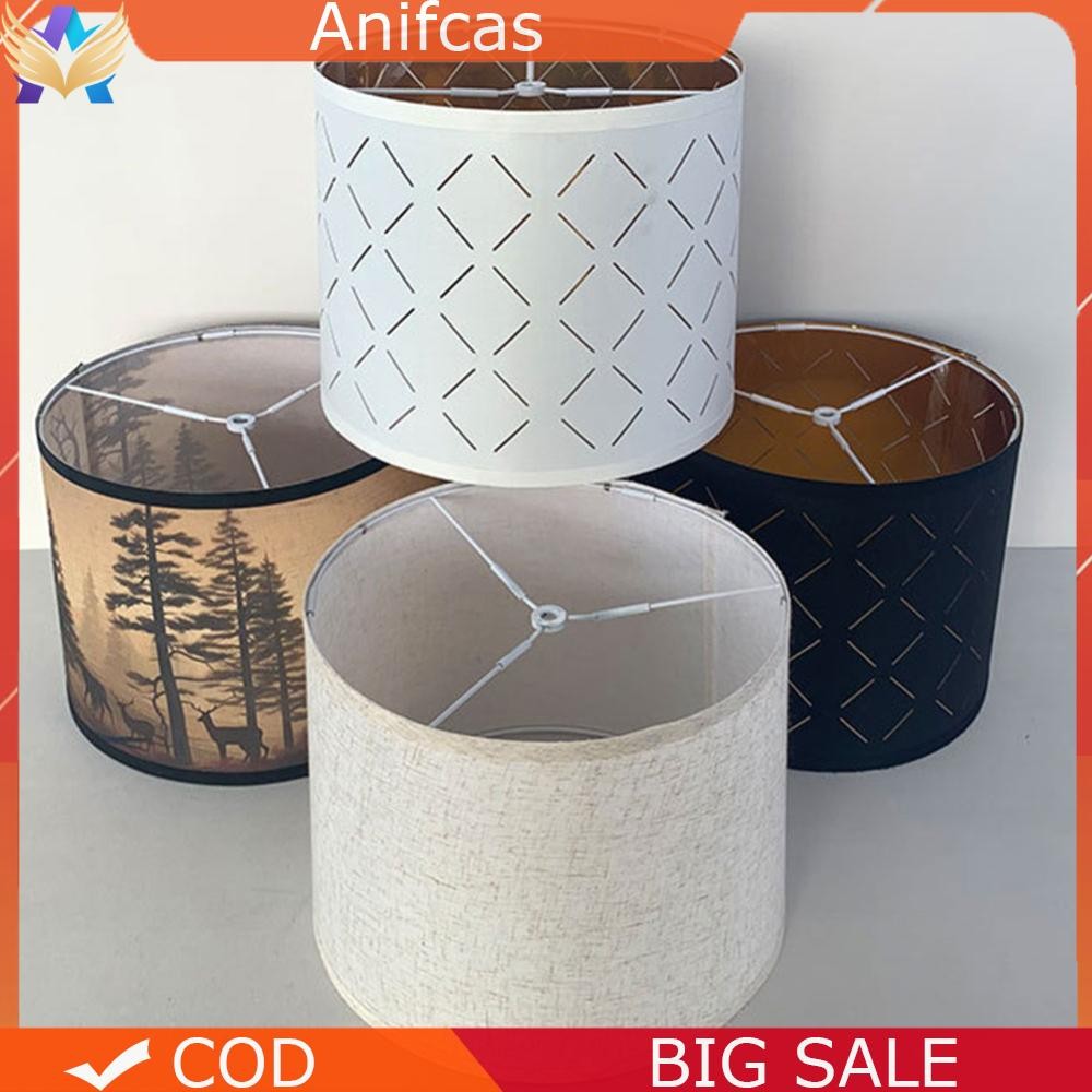 Fabric Lamp Shade Replacement Drum Lampshade for Table Lamps Floor ...