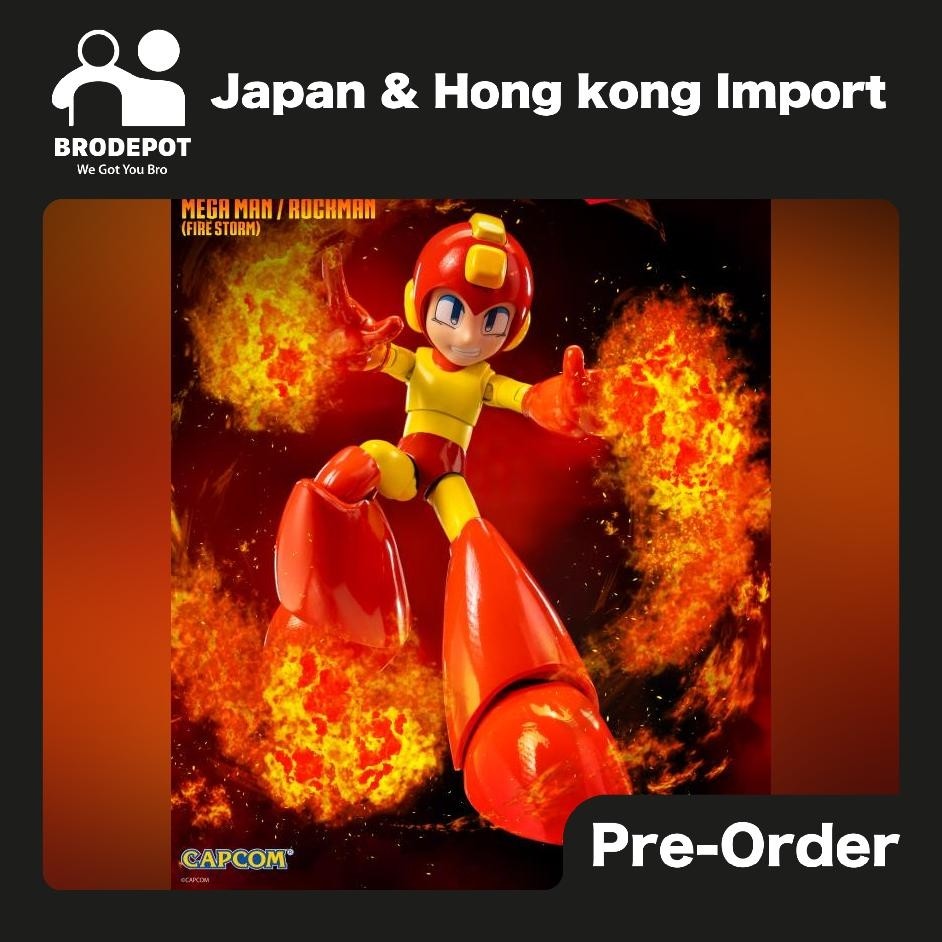 [Pre-order:2025-06] ThreeZero MDLX Mega Man (Firestorm) | Shopee Malaysia